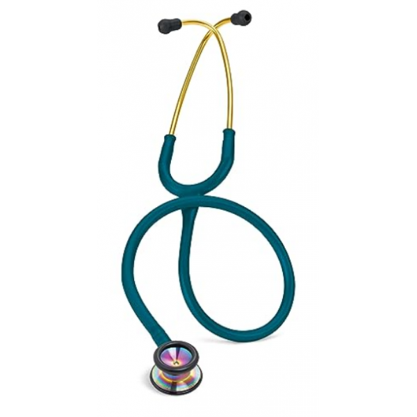 Stéthoscope 3M™ Littmann® Select 2298, Tubulure Bleu Caraïbes bronse